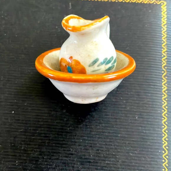 Art | Vintage Miniature Ceramic Pitcher | Poshmark